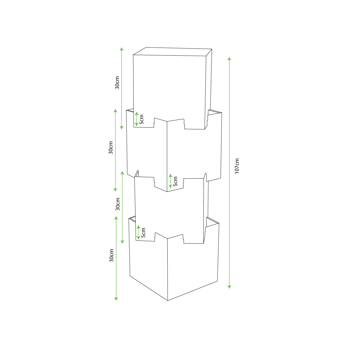 Display Tower & Interlocking Totem